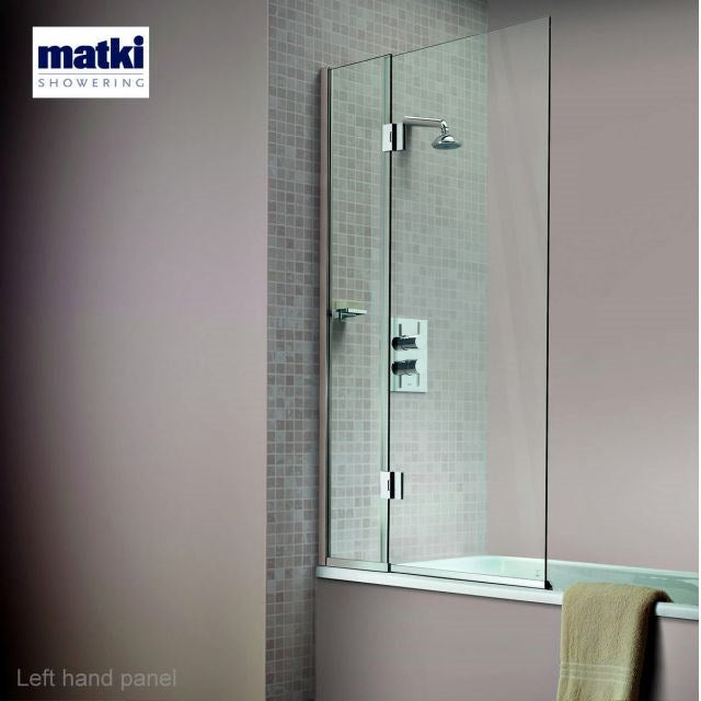 Matki - Hinged Bath Screen — Connelly Home Centre